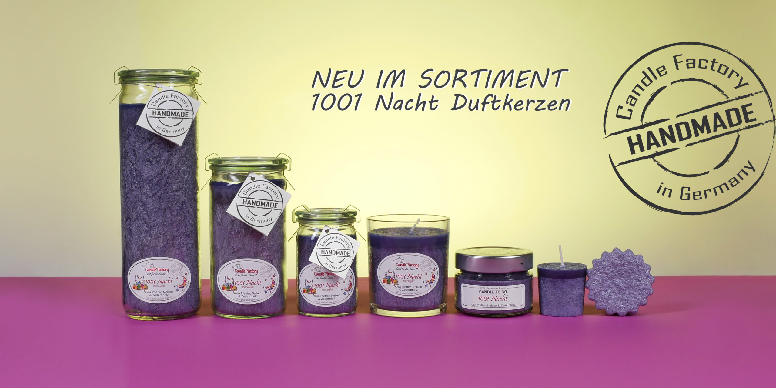 Candle Factory – Licht für die Sinne